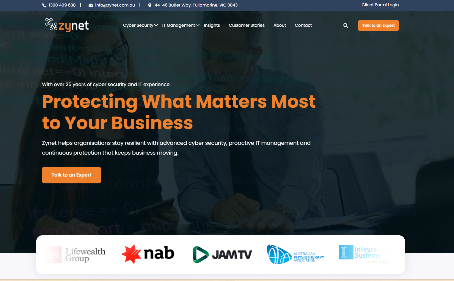 Zynet | Managed Cyber Security and IT Solutions for Australian Businesses